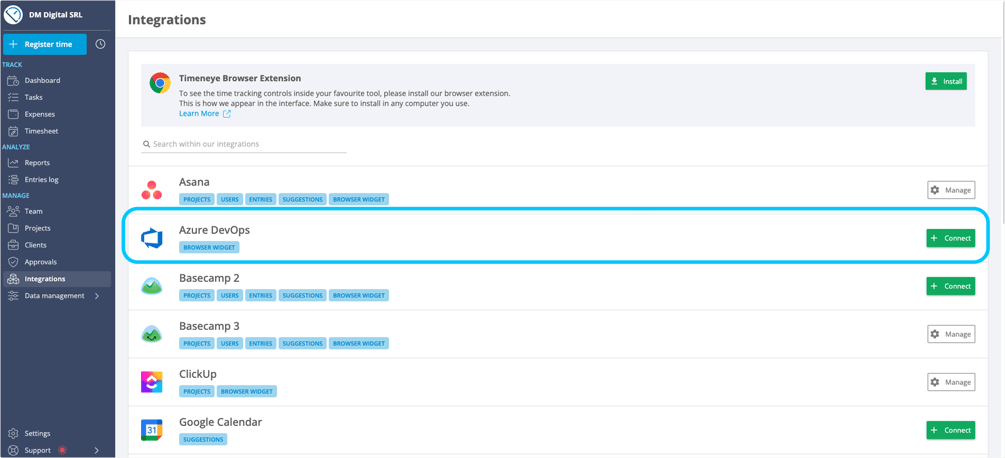 Azure DevOps Integration